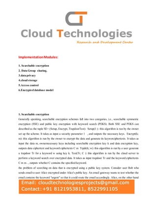 Key aggregate searchable encryption (kase) for group data sharing via cloud storage | PDF