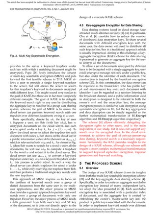 Key-Aggregate Searchable Encryption (KASE) for Group Data Sharing via Cloud Storage | PDF