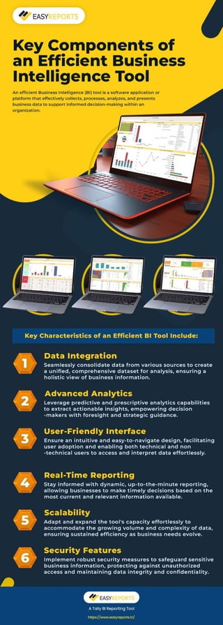 Key Components of an Efficient Business Intelligence Tool | PDF