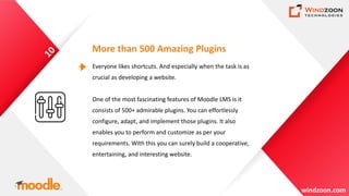 10 Key Features of Moodle LMS in eLearning Industry | PPT