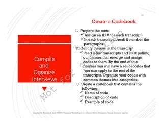 Key-Informant-Interview-Research and Development | PPT