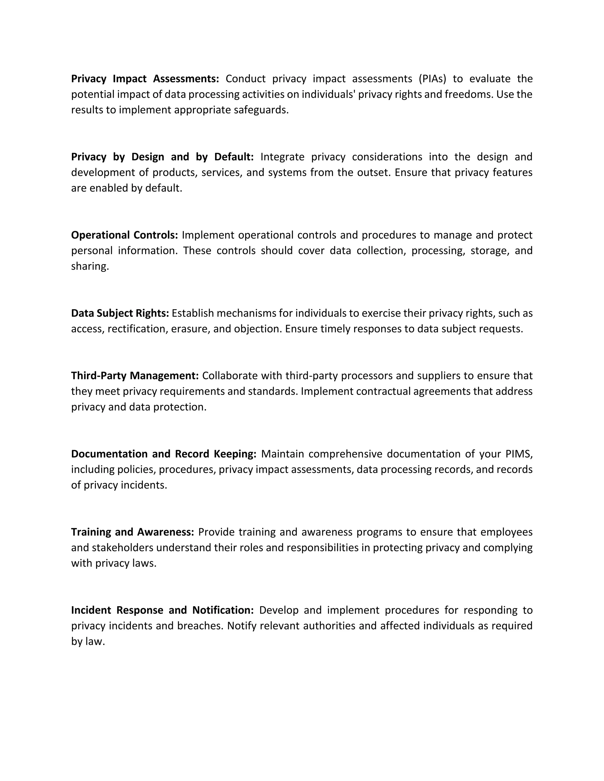 Key Principles of 27701 Certification | PDF