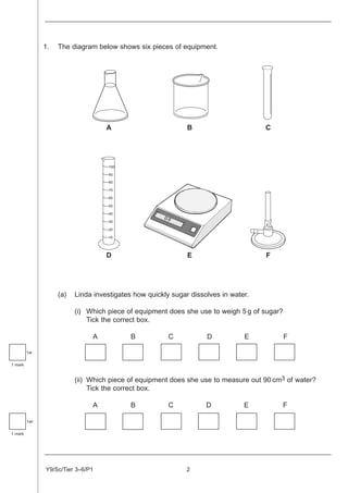 Key stage-3-ks3-science-36 p1-2010 | PDF