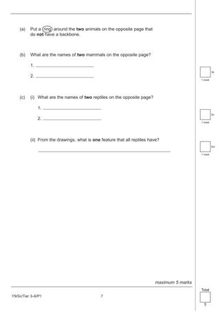 Key stage-3-ks3-science-36 p1-2010 | PDF