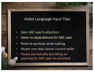 Key AAC Supports | PDF