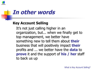 Key Account | PPT
