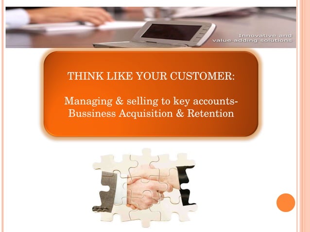 Key Account Management | PPT | Sales | Business