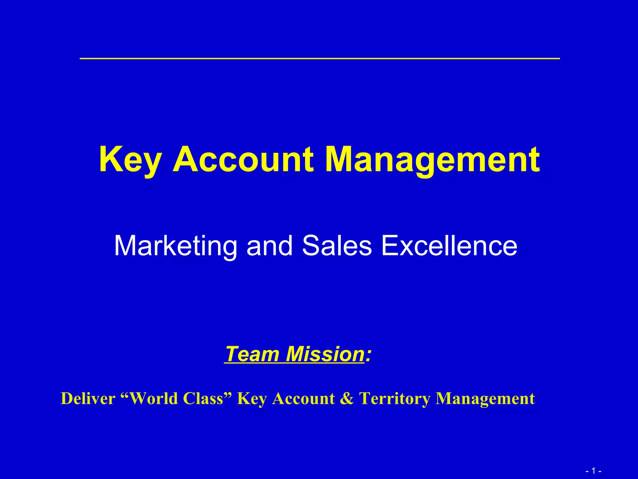 Key account management_plan | PPT