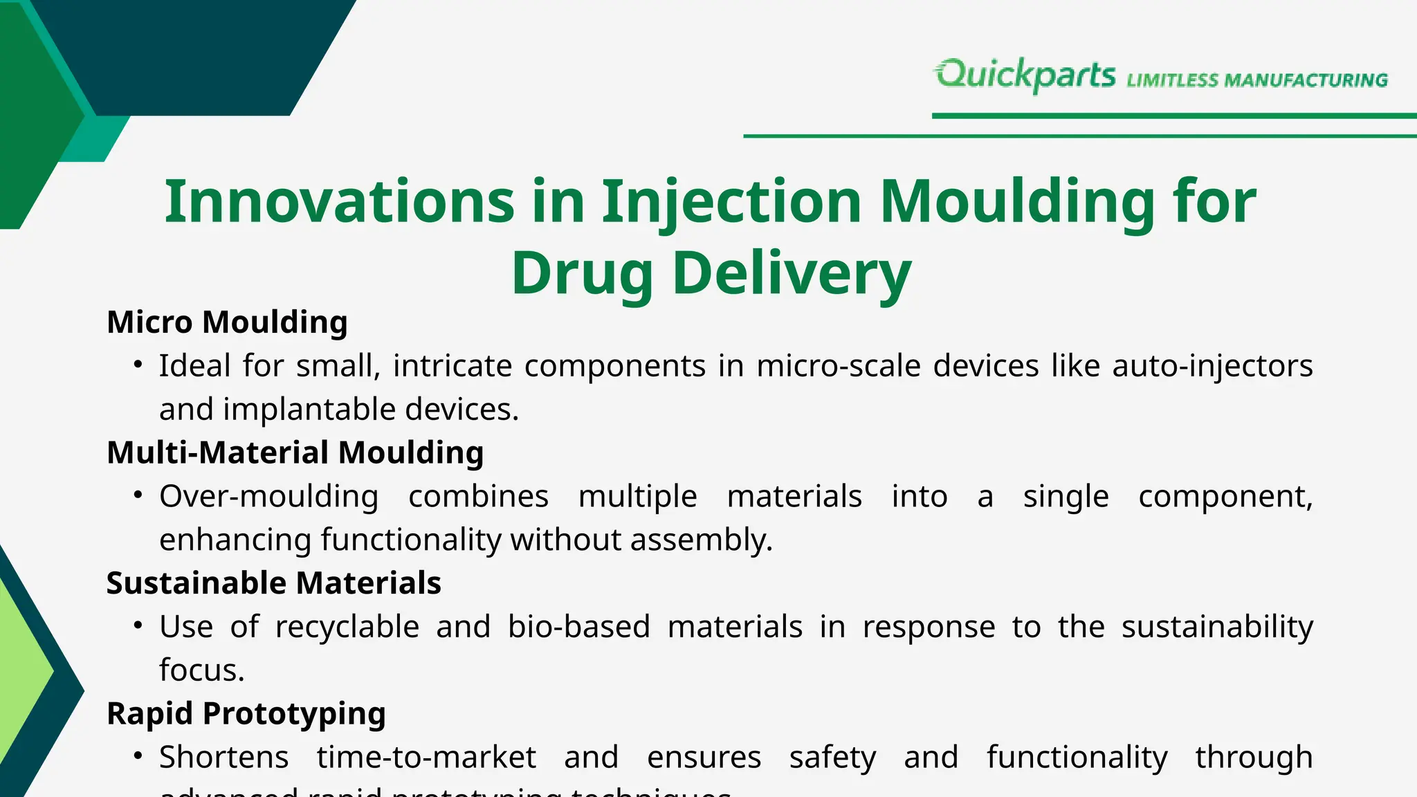 Key Advantages of Injection Moulding.pptx