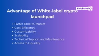 Advantages of white label crypto exchange development.pdf