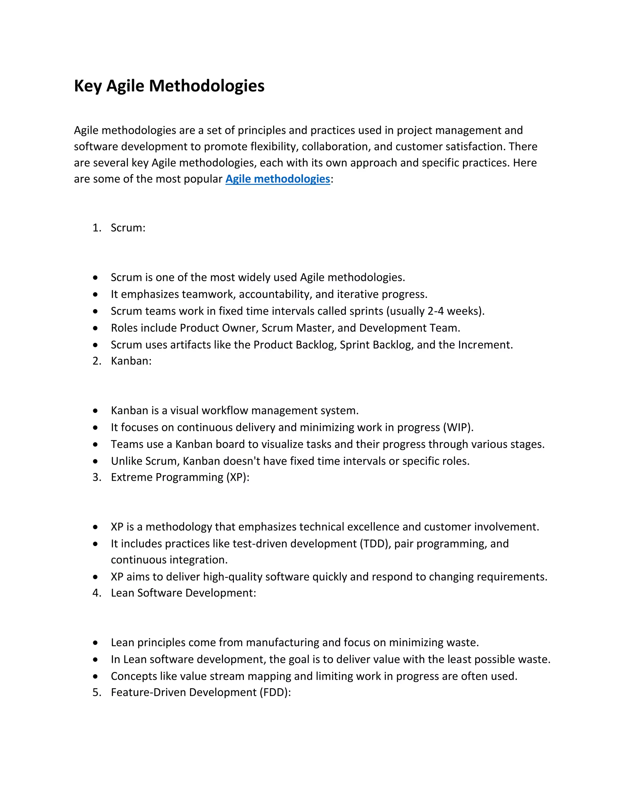 Key Agile Methodologies.docx