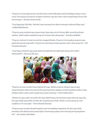 Keyakinan diri | DOC