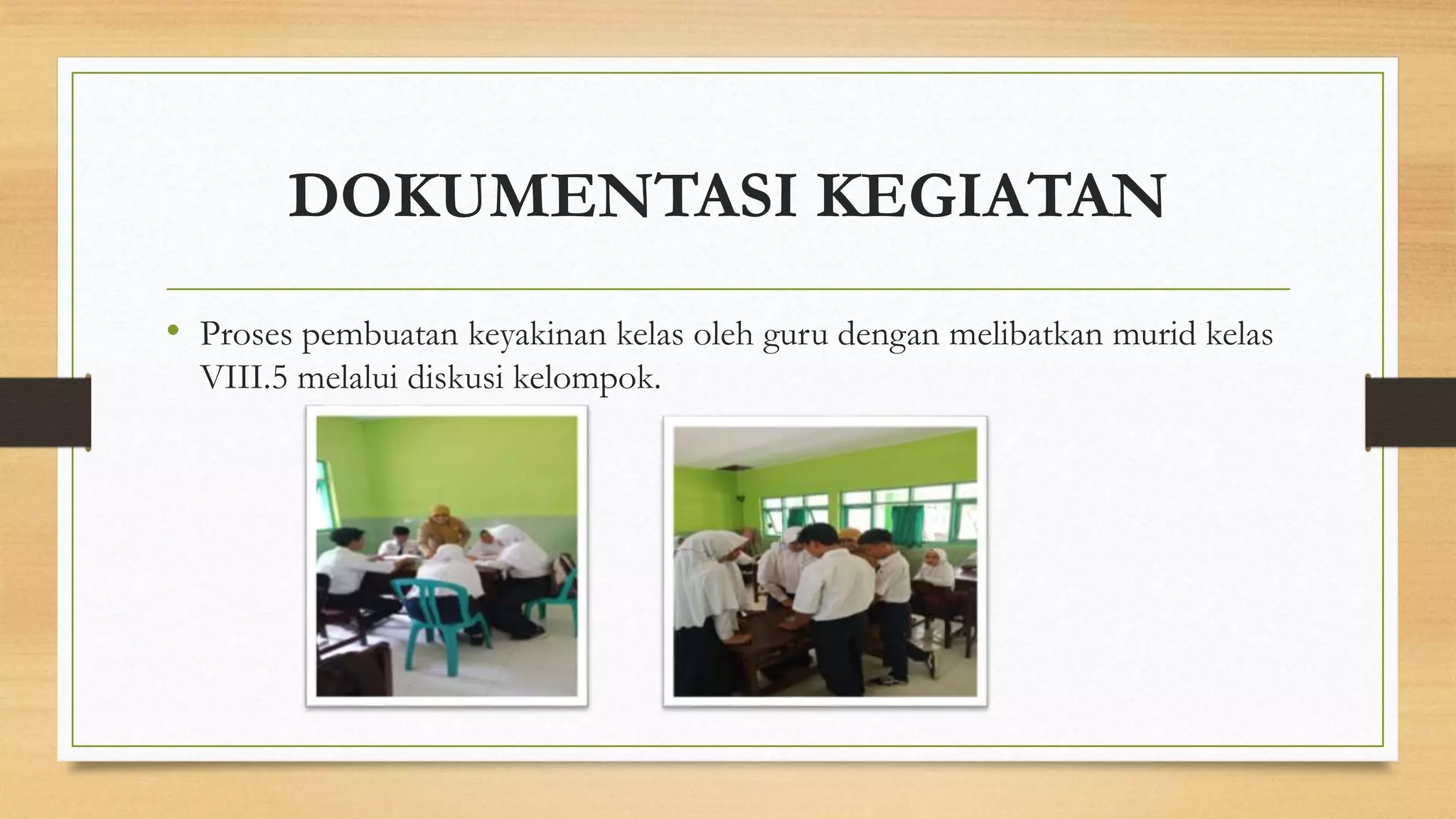 KEYAKINAN KELAS | PPTX