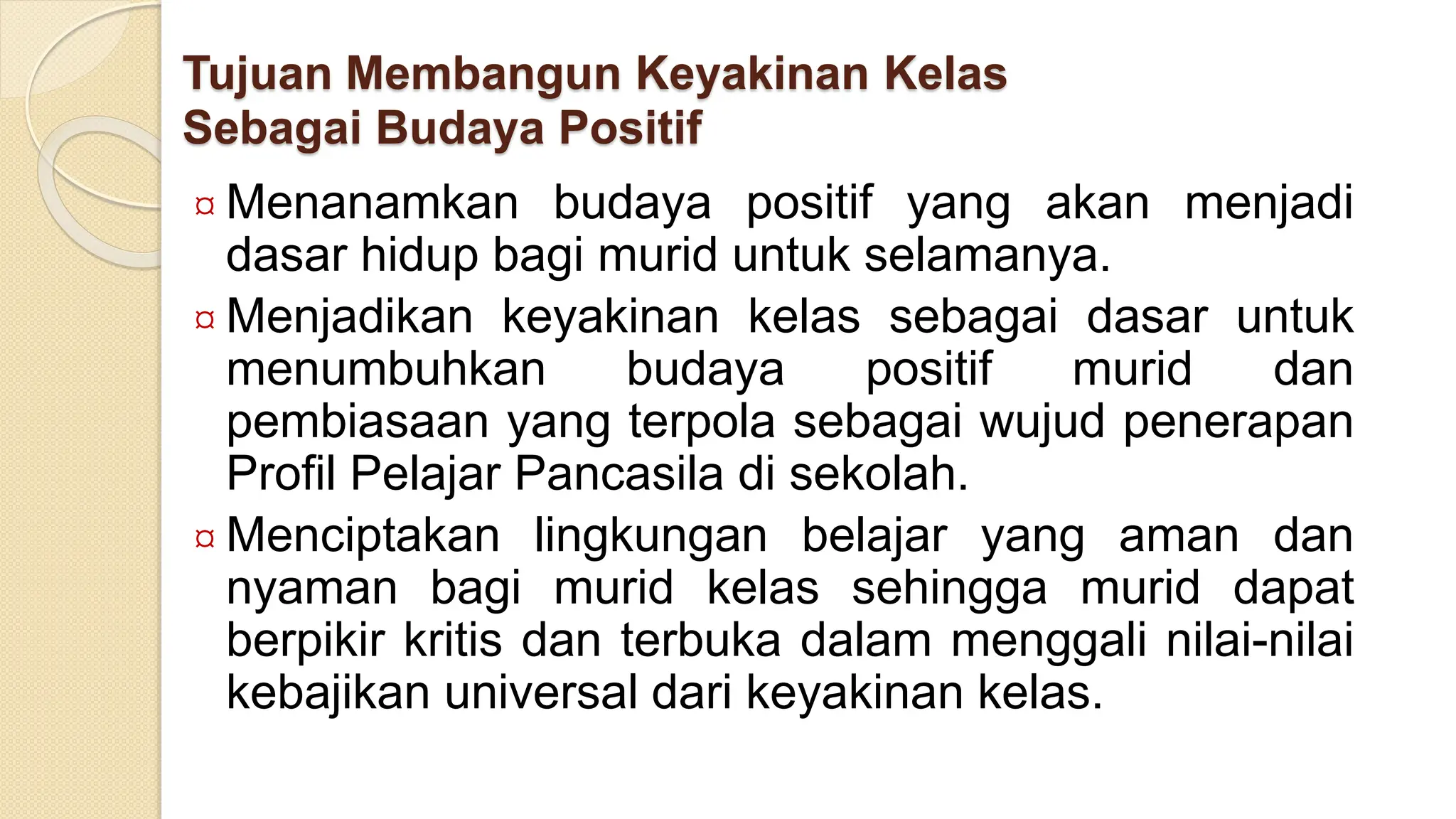 contoh orientasi Keyakinan Kelas dan pilihan keyakinan kelas.pptx