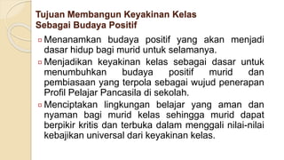 contoh orientasi Keyakinan Kelas dan pilihan keyakinan kelas.pptx