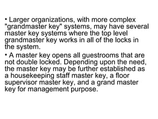 Key and key control | PPT