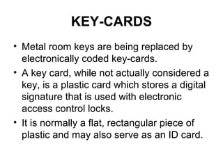 Key and key control | PPT