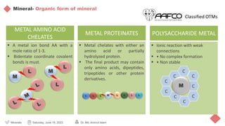 KEY ASKS on Organic Trace Minerals.pptx