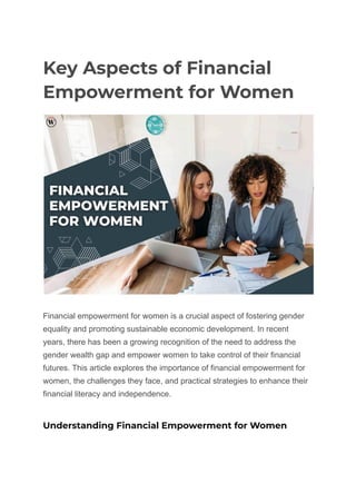 Key Aspects of Financial Empowerment for Women.pdf