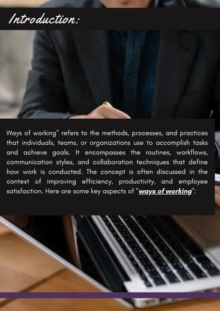 key aspects of ways of working in modern office.pdf | Technology ...
