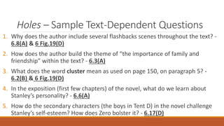 Key assignment Text Set - Holes | PPTX
