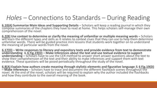Key assignment Text Set - Holes | PPTX