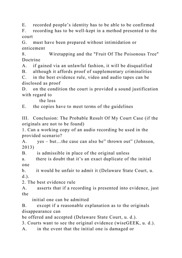 KEY ASSIGNMENT OUTLINEI. INTRODUCTION Scenario- In the c.docx