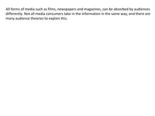 Key audience concepts | PPT