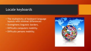 Keyax multilingual keyboard and computer | PPT