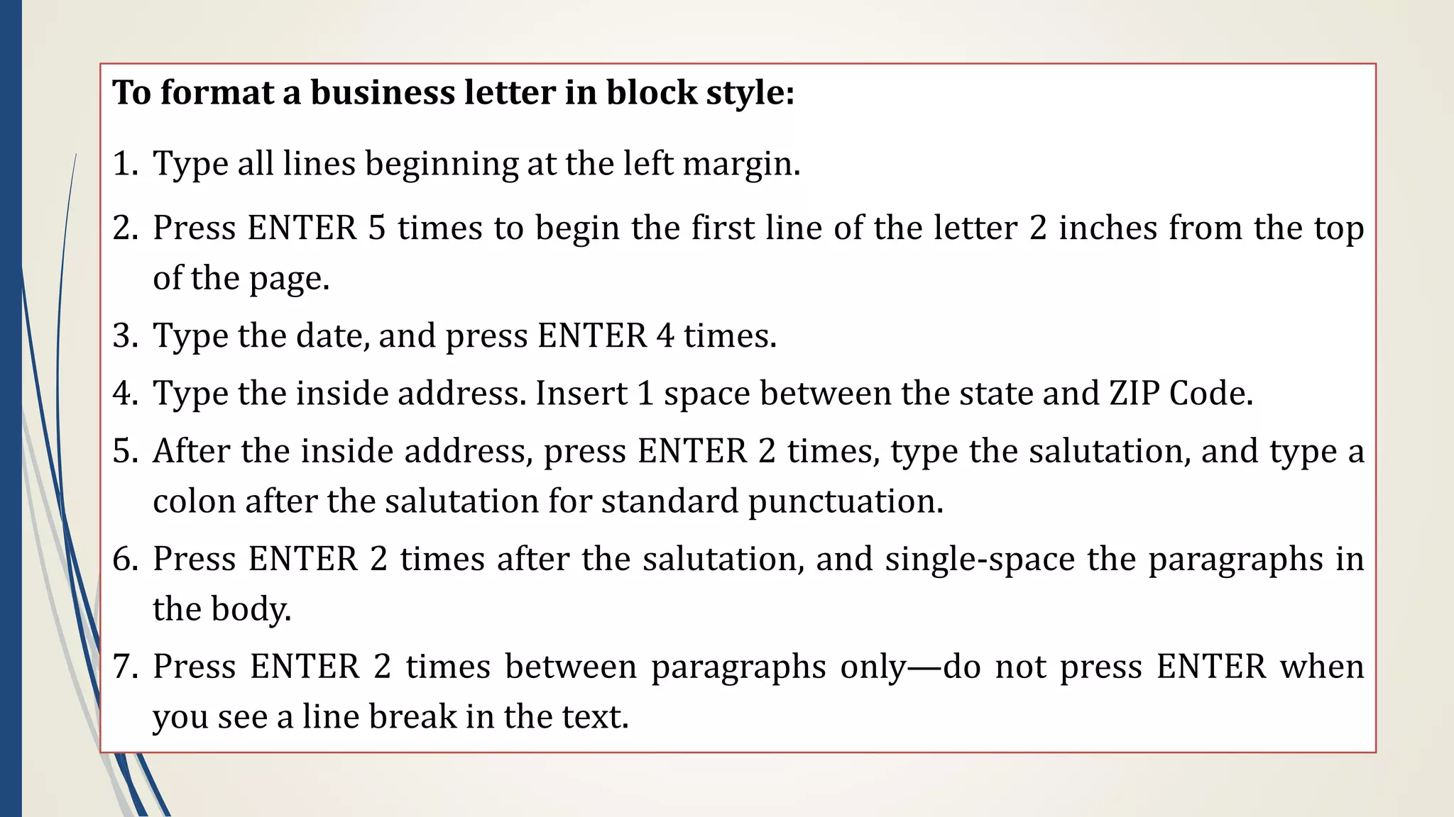 kEYBAORDING 2_Business Correspondence.pptx