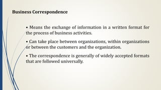 kEYBAORDING 2_Business Correspondence.pptx