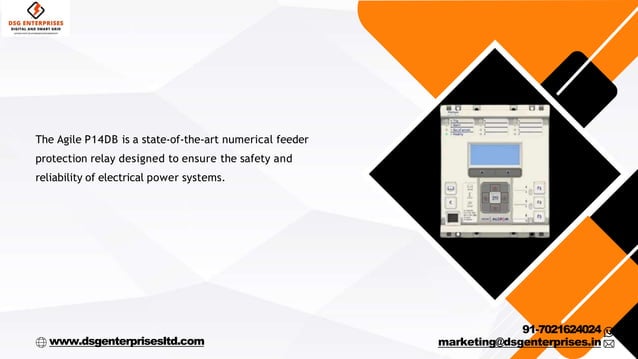 Key Benefits of the Alstom Numerical Feeder Protection relay Agile ...