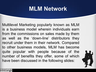 Key Benefits of the MLM Business Model | PPT
