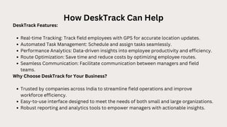 Key Benefits of Field Employee Tracking Apps for Indian Businesses | PPT