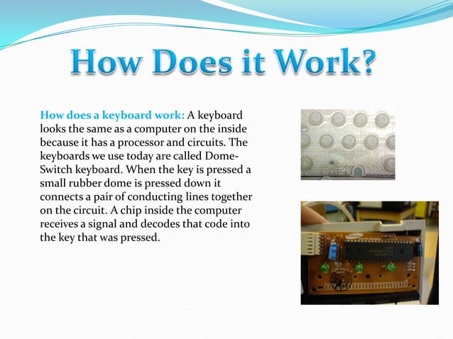 Keyboard | PPTX | Computer Peripherals | Computing