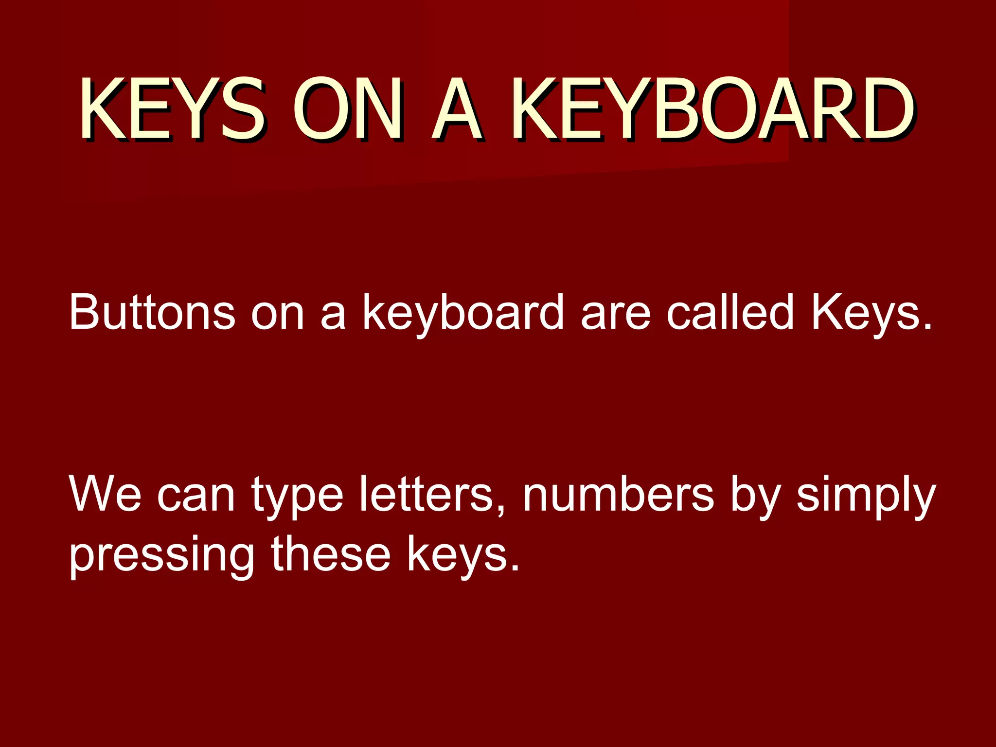 Keyboard | PPT
