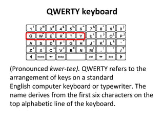 Keyboard | PPT