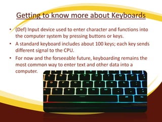 Keyboard | PPTX