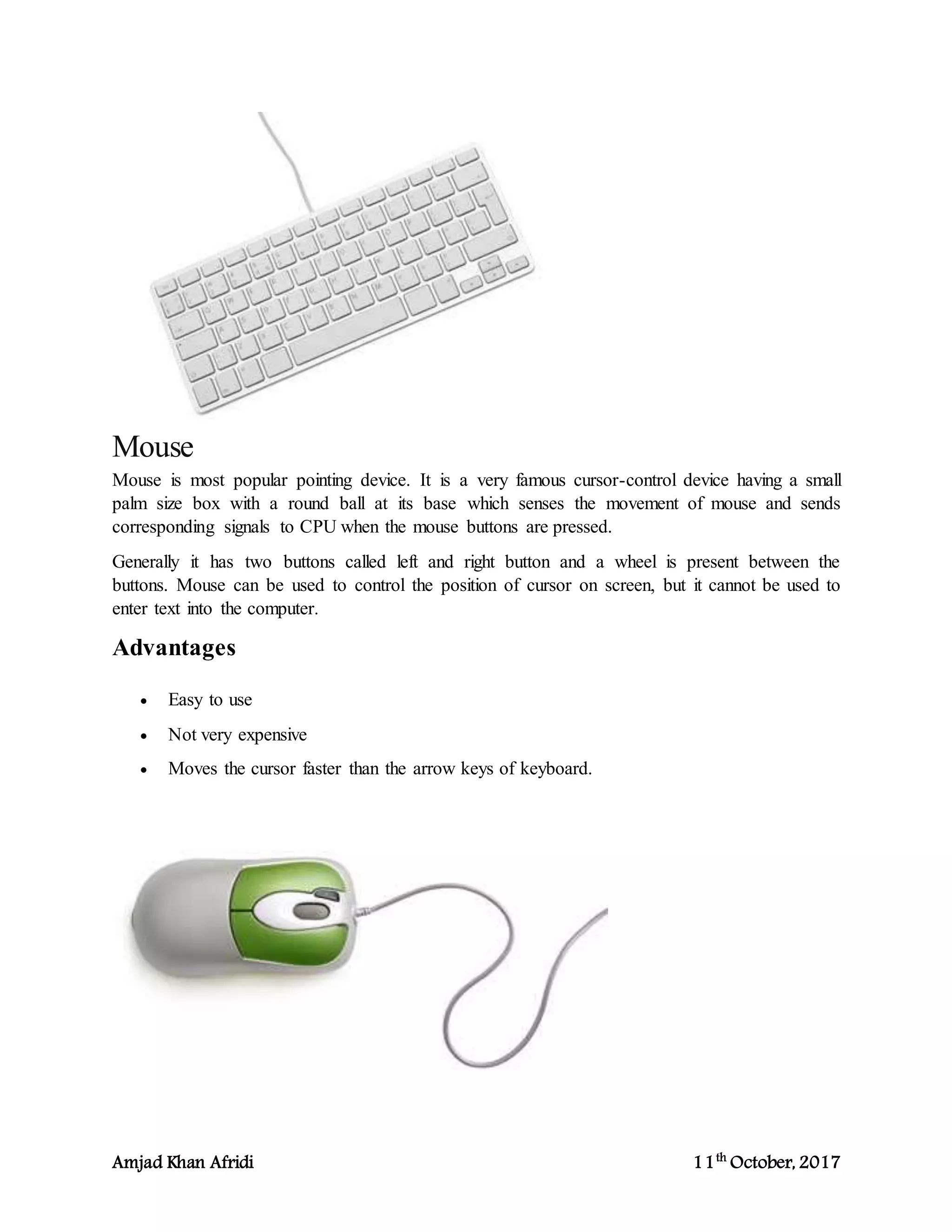 External Devices of computer | DOCX