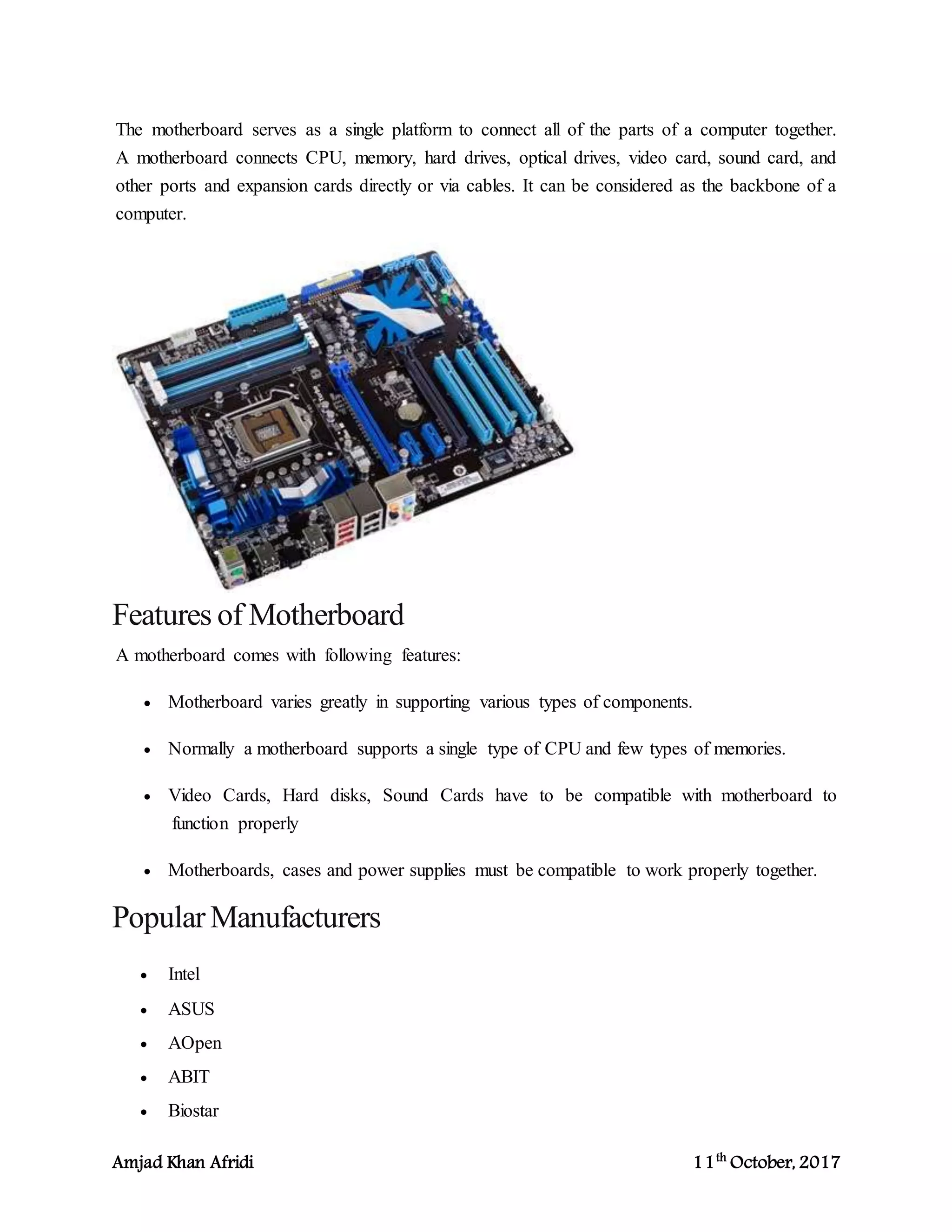 External Devices of computer | DOCX