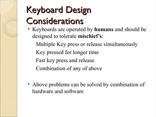 Keyboard interfacing for the 8051 MCA.ppt | Operating Systems ...
