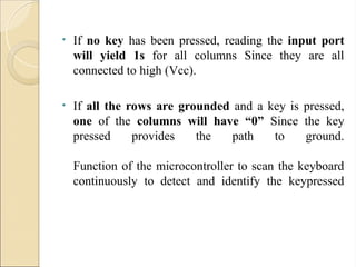 Keyboard interfacing for the 8051 MCA.ppt | Operating Systems ...