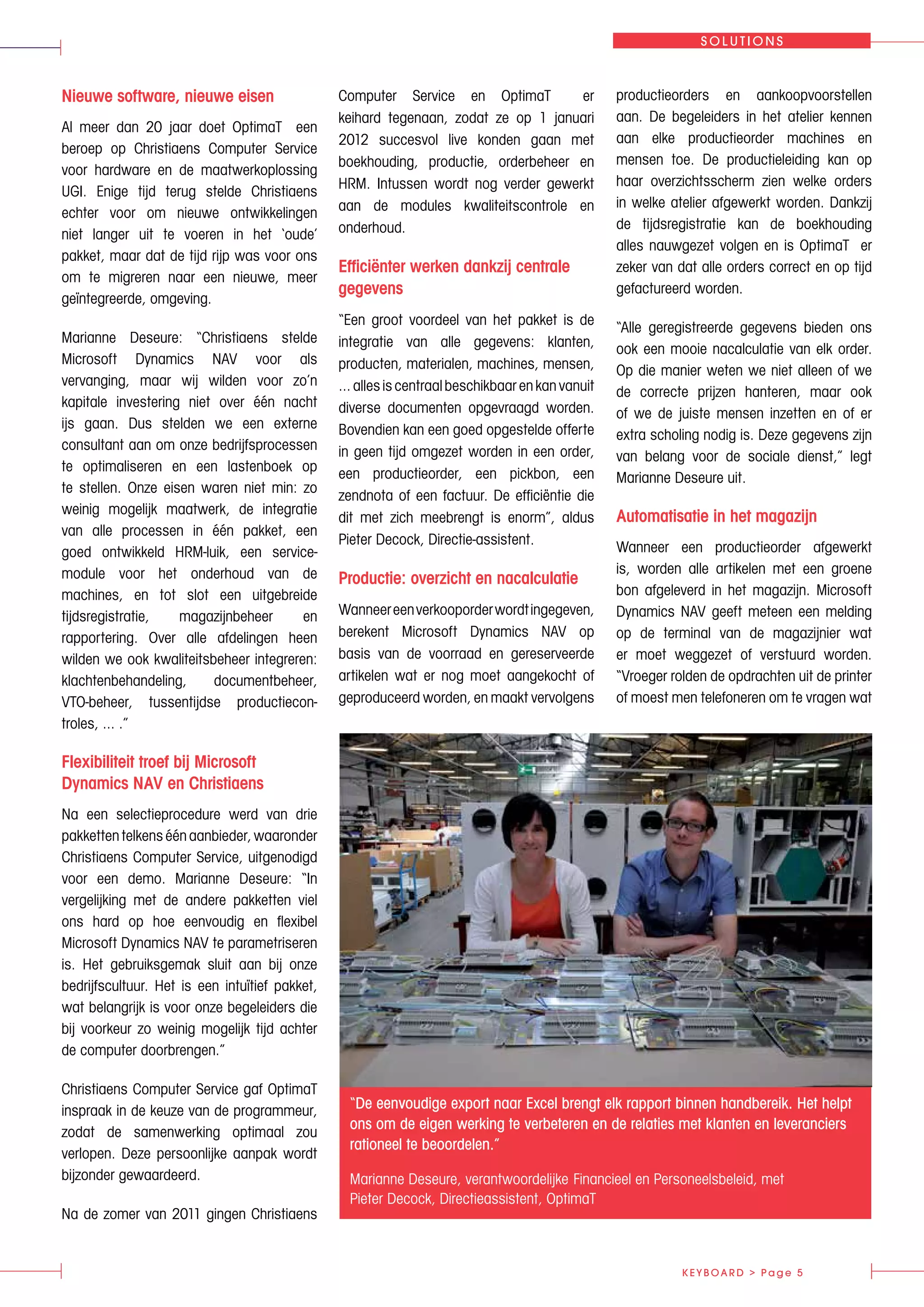 Microsoft Dynamics NAV, flexibele ERP-software | PDF