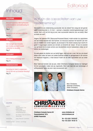 Micrsoft Dynamics NAV: van boekhouding tot productie (ERP) | PDF