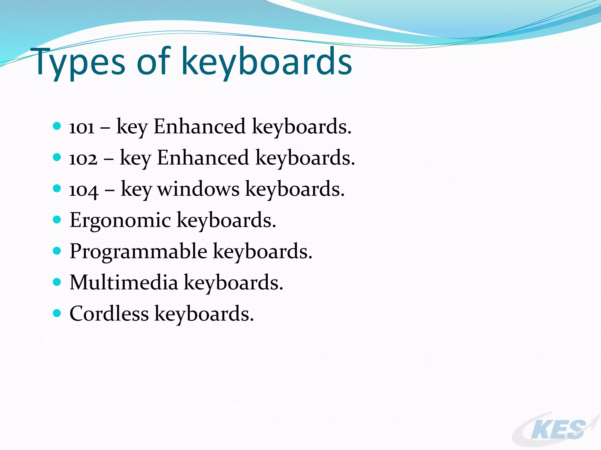 Keyboard and mouse | PPTX