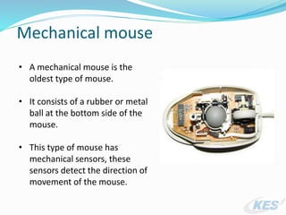 Keyboard and mouse | PPTX