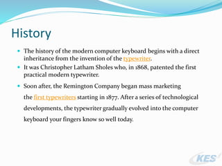 Keyboard and mouse | PPTX | Computer Peripherals | Computing