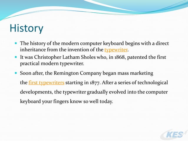Keyboard And Mouse Pptx Computer Peripherals Computing