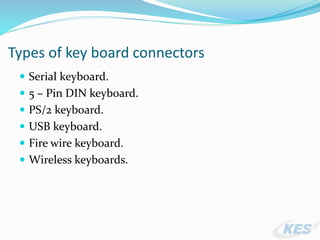 Keyboard and mouse | PPTX