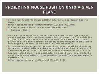 Keyboard and mouse events in python | PPT